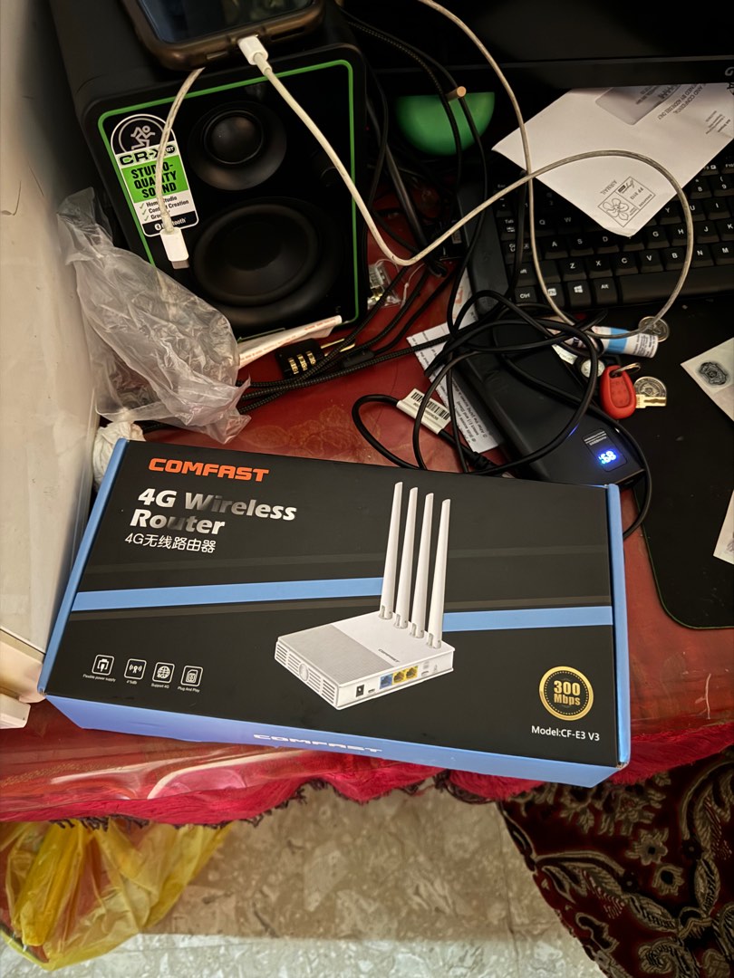 Comfast 4G router, Computers & Tech, Parts & Accessories, Networking on ...