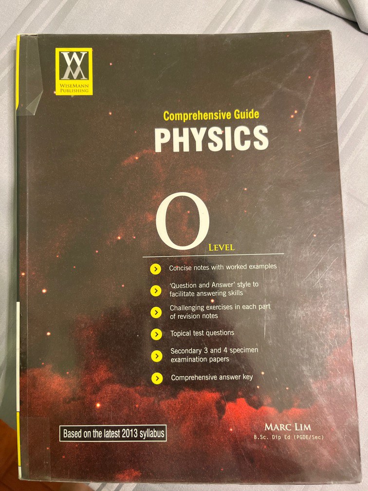 Comprehensive Physics Guide, Hobbies & Toys, Books & Magazines, Assessment Books on Carousell