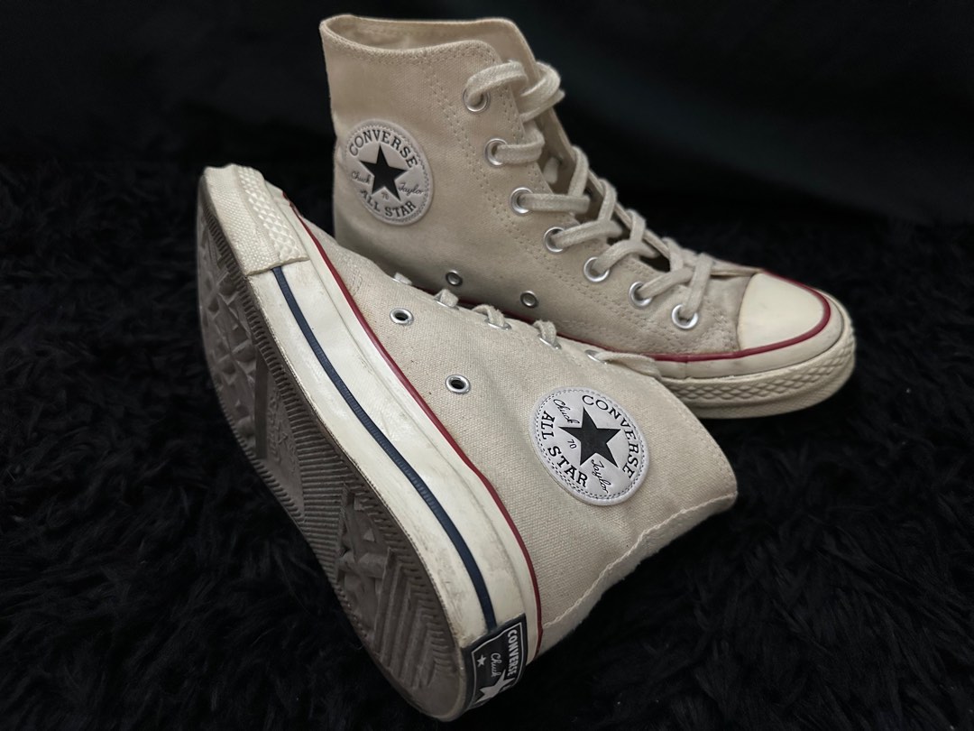 Converse Chuck Taylor 70s Parchment, Women's Fashion, Footwear ...