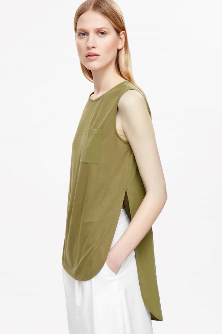 COS top, Women's Fashion, Tops, Blouses on Carousell