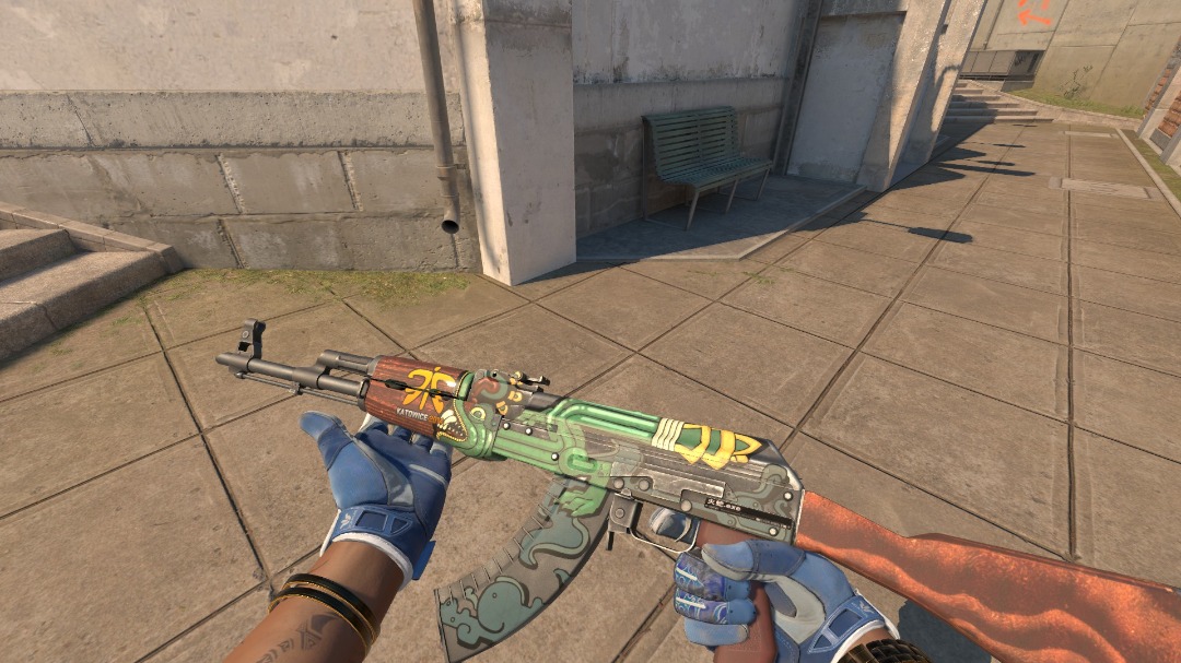 CSGO CS2 | AK47 Fire Serpent 0.18 Float w/ FNATIC Kato 14, Video Gaming ...