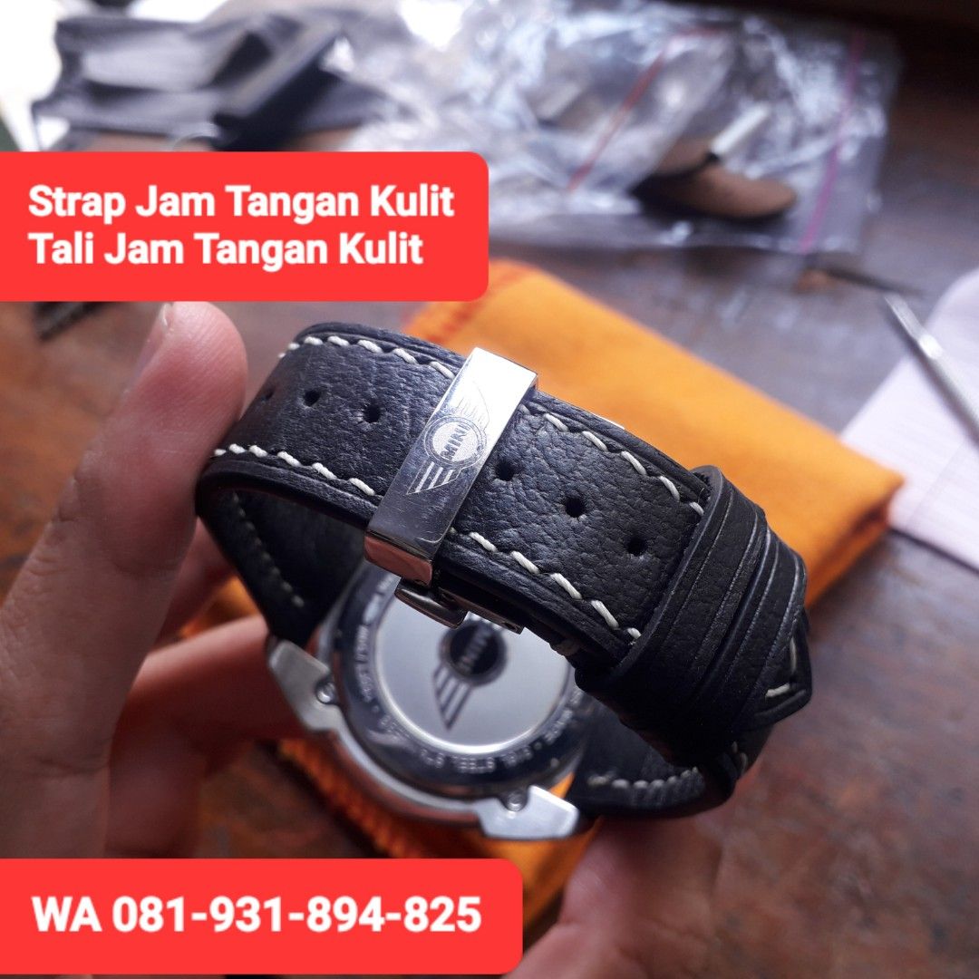 Custom Tali Jam Tangan Kulit Di Malang, Fesyen Pria, Jam Tangan di ...