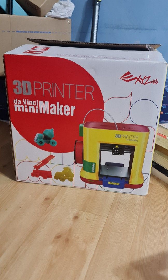 Da vinci mini maker 3D printer, Computers & Tech, Printers, Scanners & Copiers on Carousell