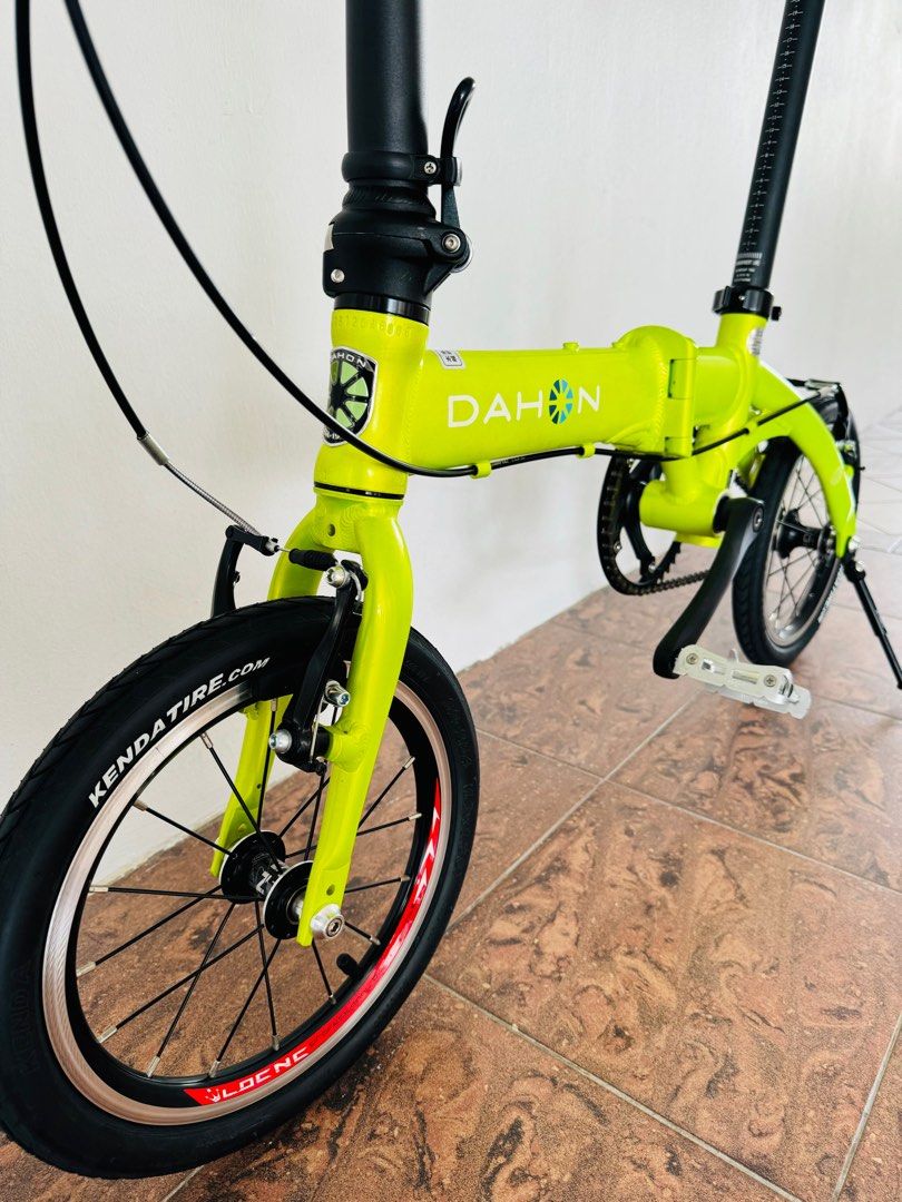 Dahon classic 412 lime green bicycle, Sports Equipment, Bicycles ...