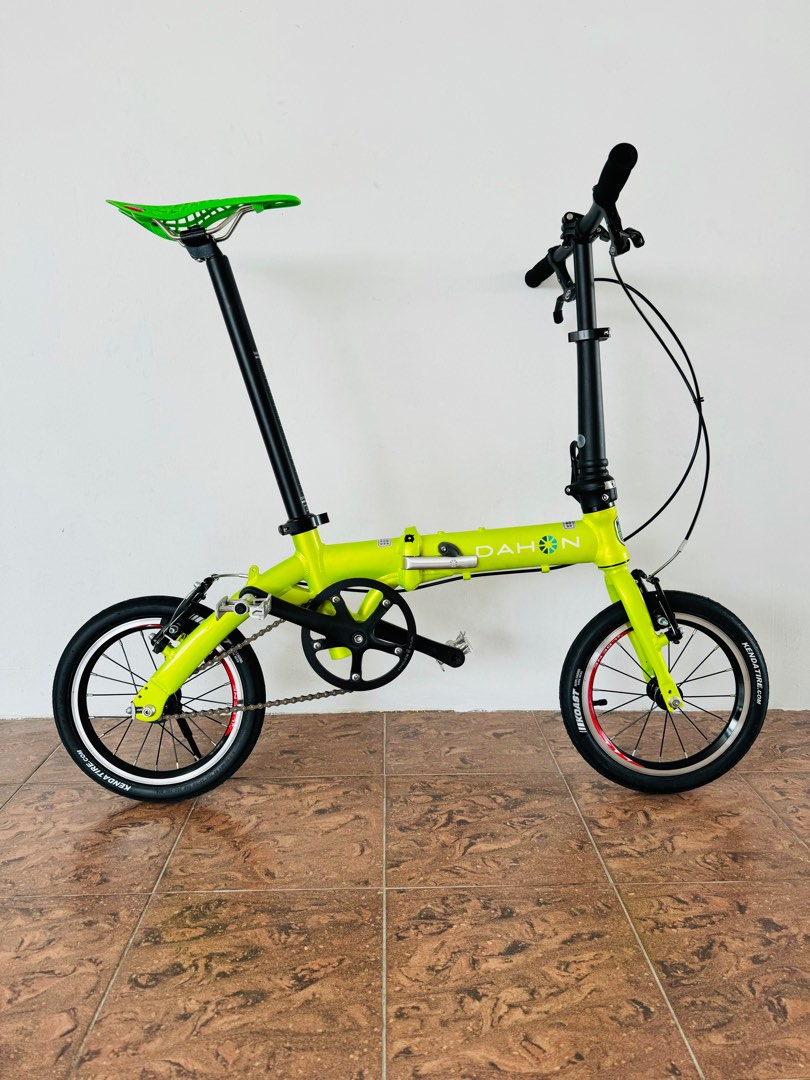 Dahon classic 412 lime green bicycle, Sports Equipment, Bicycles ...
