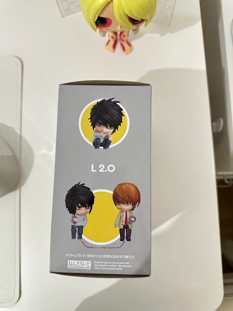 Death Note Nendoroid L 2.0 1200, Hobbies & Toys, Toys & Games on Carousell