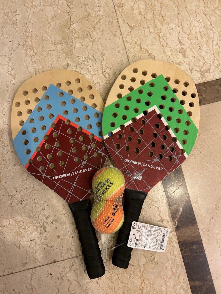 Decathlon Game Bats, Sports Equipment, Sports & Games, Racket & Ball ...