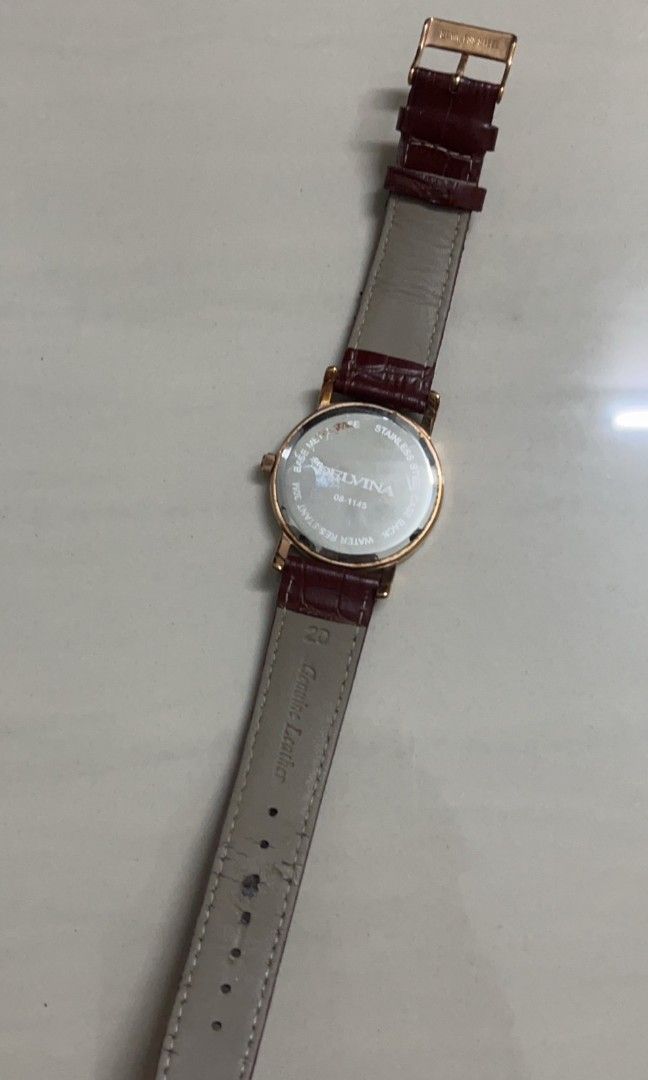 Delvina Watch (Genuine), Men's Fashion, Watches & Accessories, Watches ...