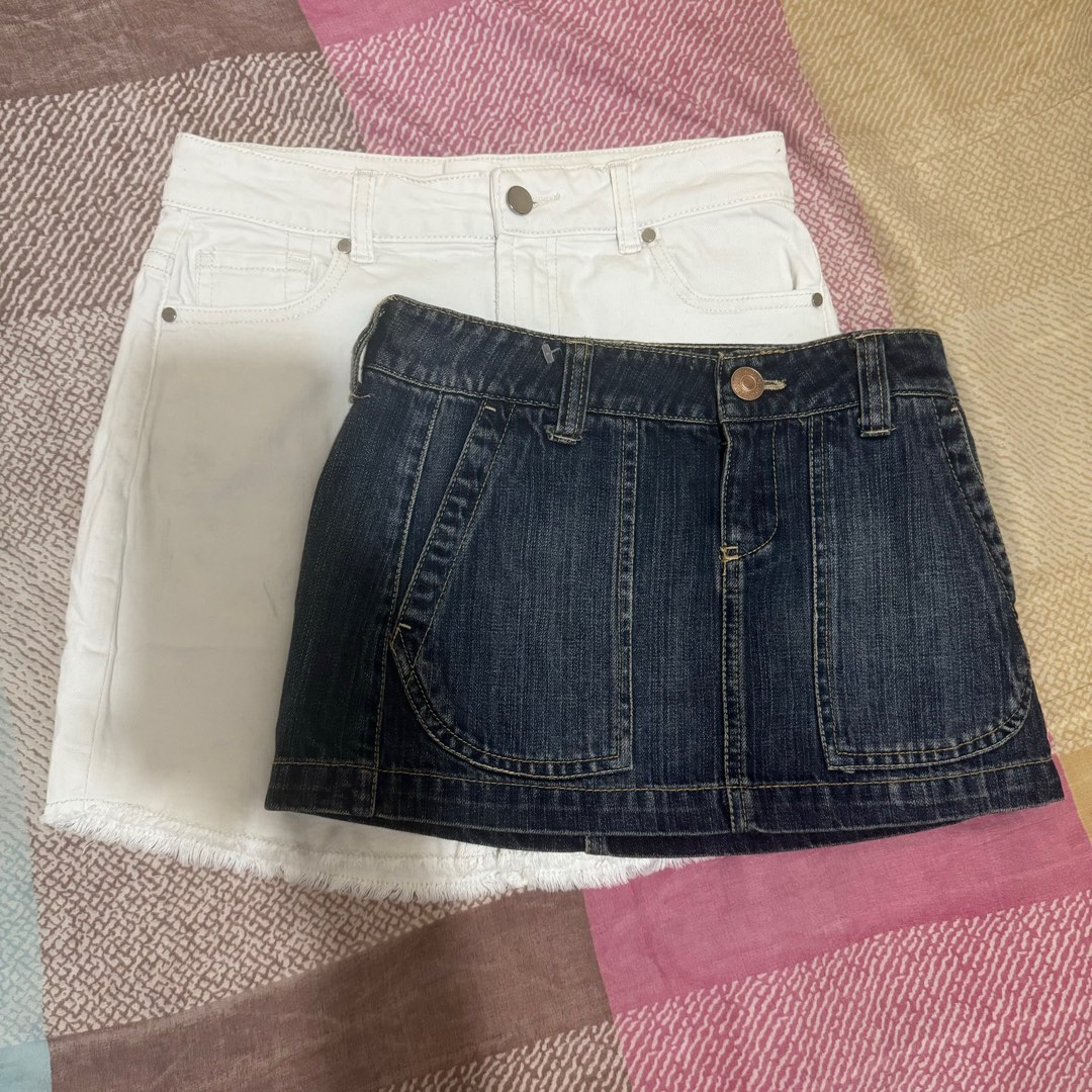 Short Denim Skirts Bundle of 2-3 (Sizes from 26 inches to 32 inches ...
