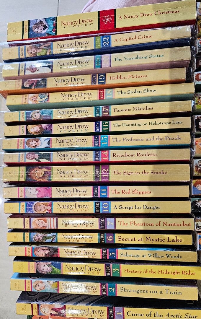 Detectives story books - Nancy Drew, The Famous Five, Agatha Oddly ...