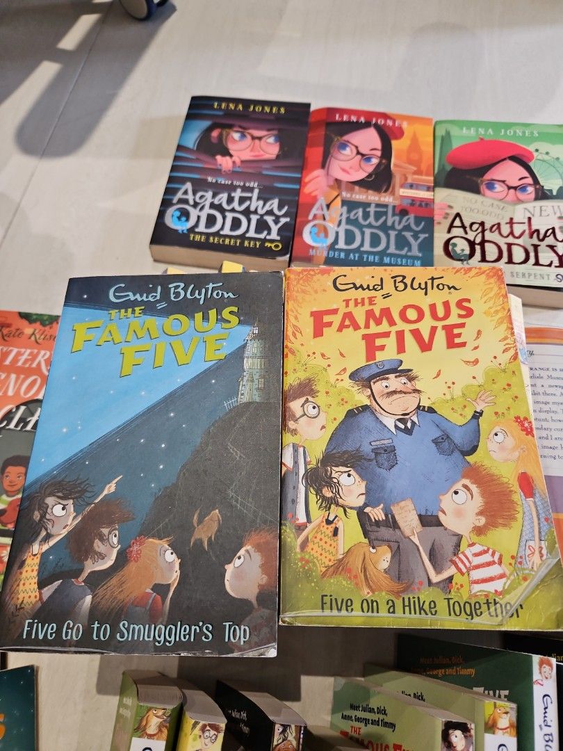 Detectives story books - Nancy Drew, The Famous Five, Agatha Oddly ...