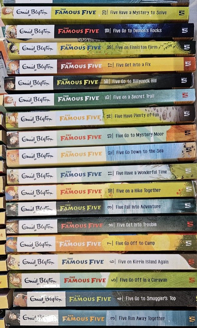 Detectives story books - Nancy Drew, The Famous Five, Agatha Oddly ...