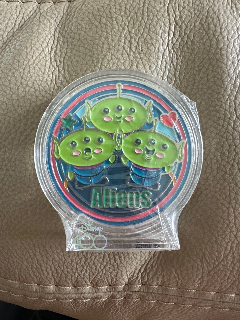 Disney 100 CPCM Toy Story Alien Medallion, Hobbies & Toys, Toys & Games ...