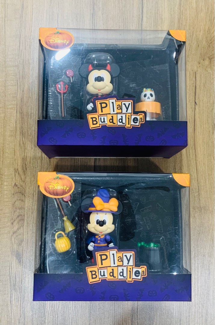 Disney play buddies Mickey and Minnie halloween festival set, Hobbies ...