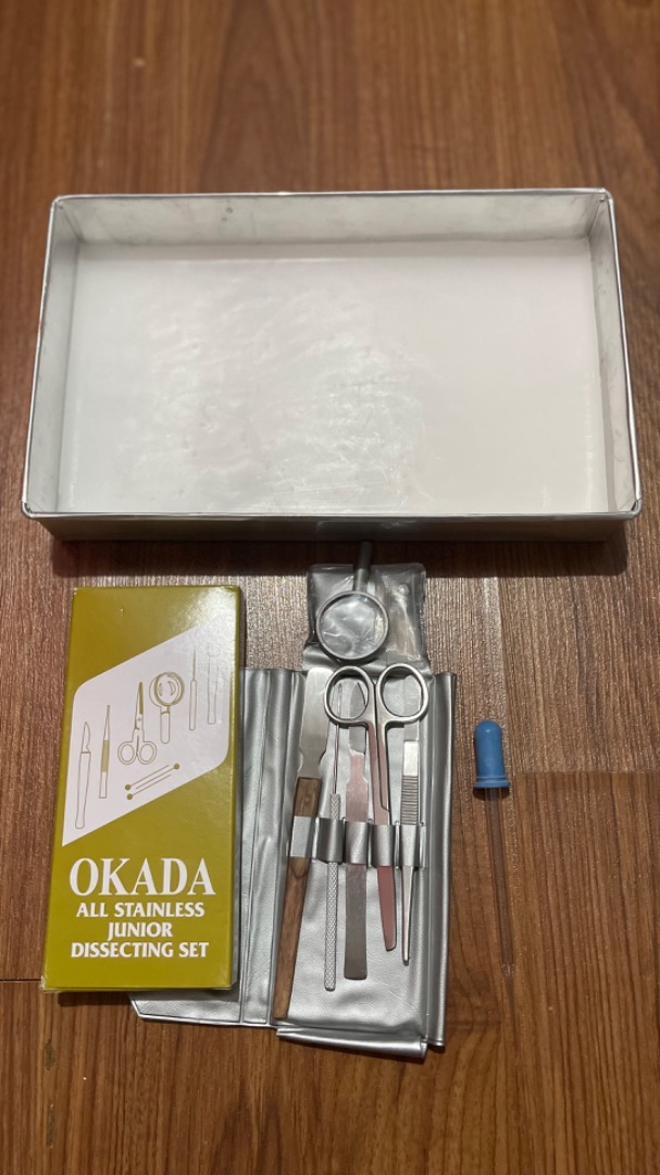 Dissecting Kit and Pan, Hobbies & Toys, Stationary & Craft, Stationery ...