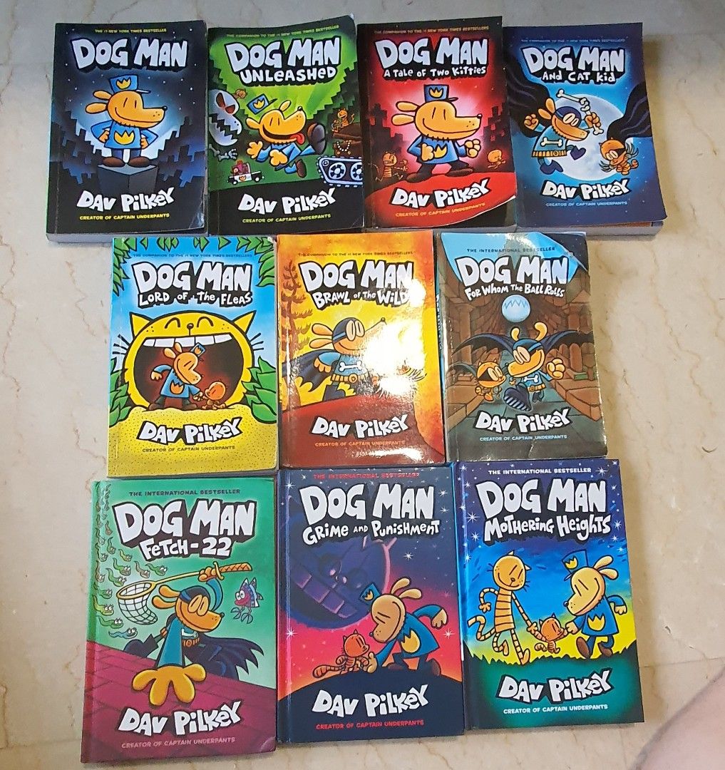 Dog Man (10 books), Hobbies & Toys, Books & Magazines, Children's Books ...