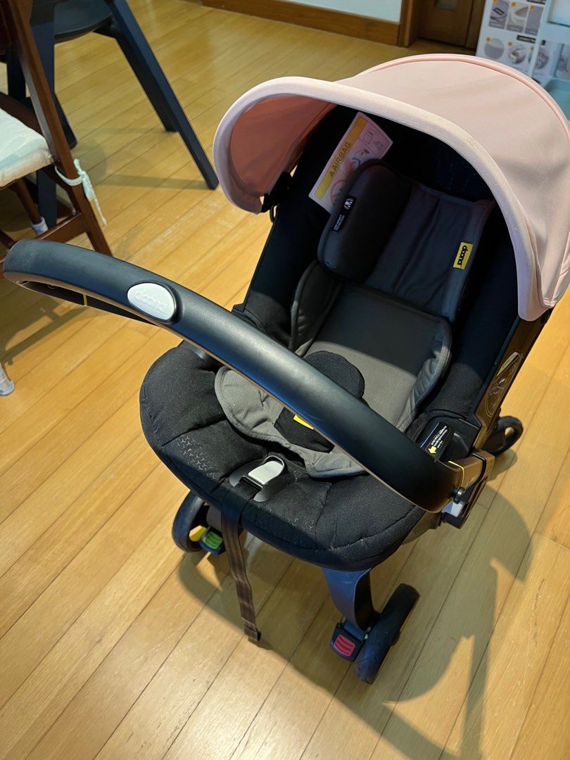 Doona Plus 2in1 Car Seat Stroller (Pink), Babies & Kids, Going Out ...