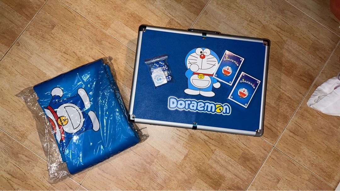 Doraemon Mahjong Set, Hobbies & Toys, Toys & Games on Carousell