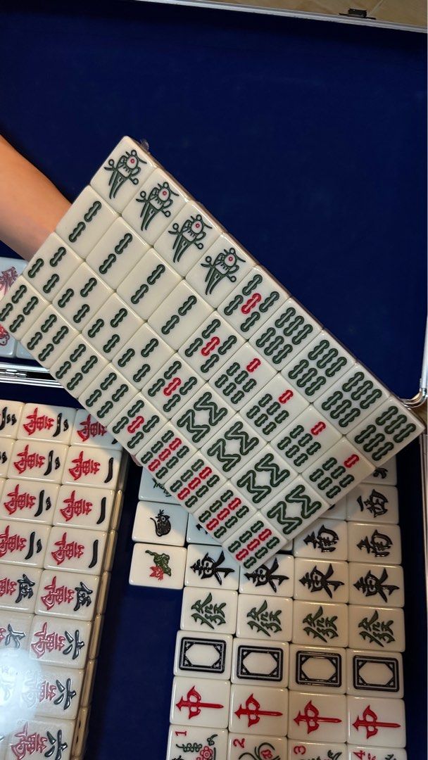 Doraemon Mahjong Set Hobbies And Toys Toys And Games On Carousell