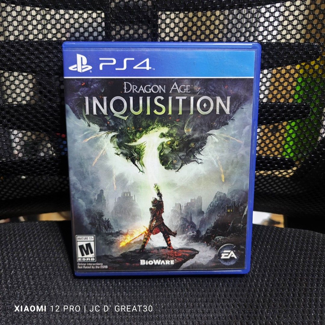 Dragon Age Inquisition PS4 Game, Video Gaming, Video Games, PlayStation ...