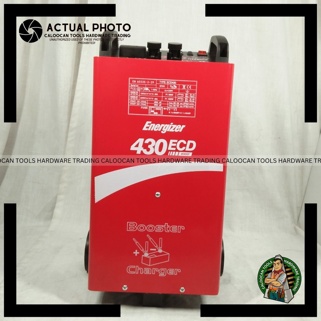 ENERGIZER ECD Series Booster Car Battery Charger - Tower Type 60A ...