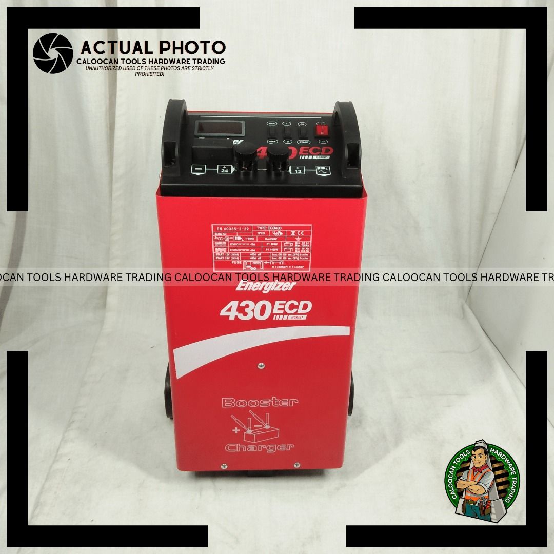 ENERGIZER ECD Series Booster Car Battery Charger - Tower Type 60A ...