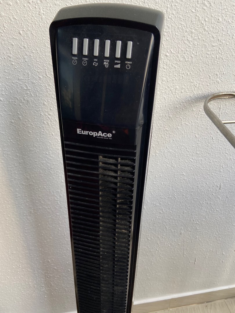 EuropAce Tower Fan, Furniture & Home Living, Lighting & Fans, Fans on ...