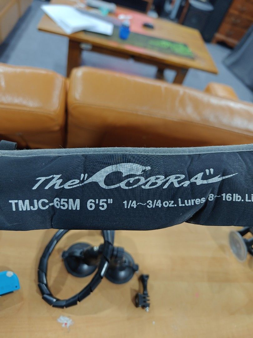 Evergreen Temujin cobra rod, Sports Equipment, Fishing on Carousell