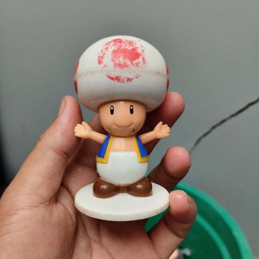 figure todd super mario by mcd, Toys & Collectibles, Mainan di Carousell