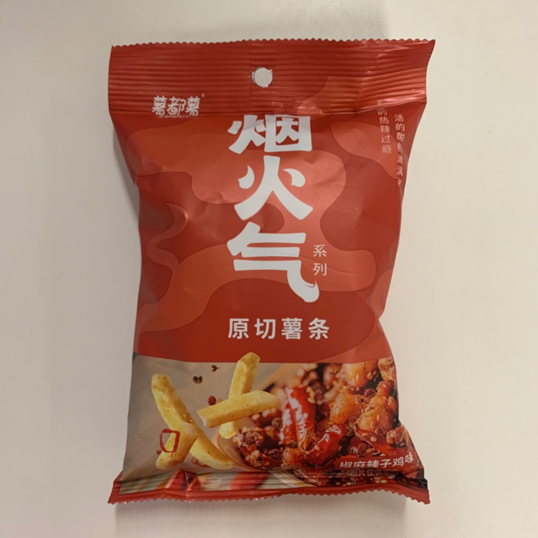 Firecracker Chicken Potato Sticks (56g) 辣子鸡原切薯条, Food & Drinks ...