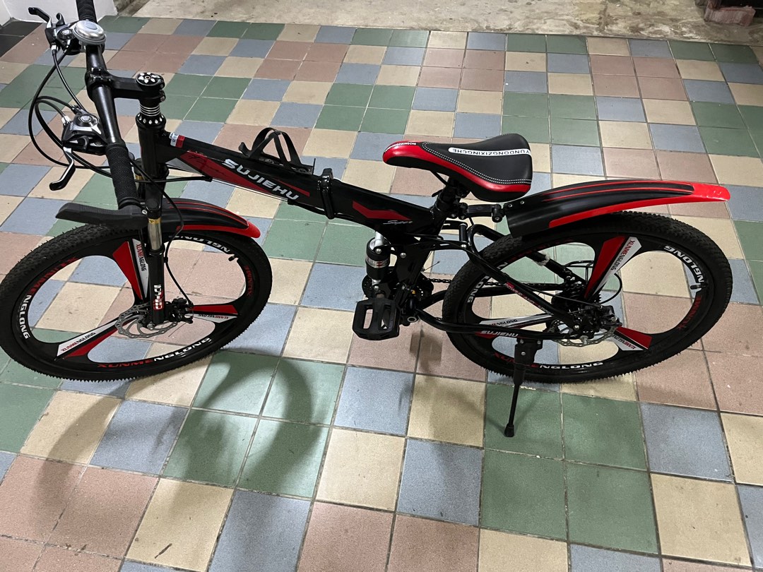Foldable 26 inch hybrid Bike with folder 3x8 speed., Sports Equipment ...