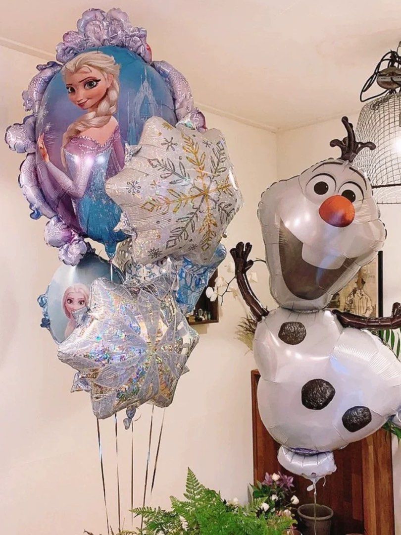 Frozen Party Backdrop Decor / Setup / Balloons!, Lifestyle Services ...