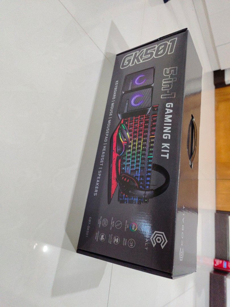 GK501 gaming kit, Computers & Tech, Parts & Accessories, Computer Keyboard on Carousell