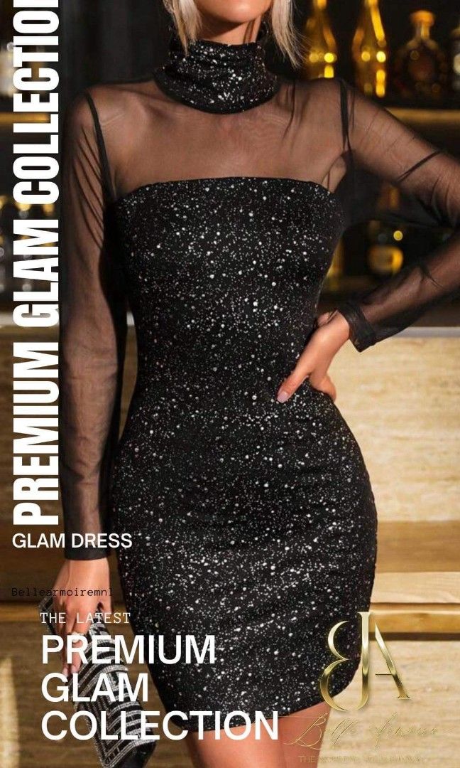 Glitz and Glam Dress, Women's Fashion, Dresses & Sets, Dresses on Carousell
