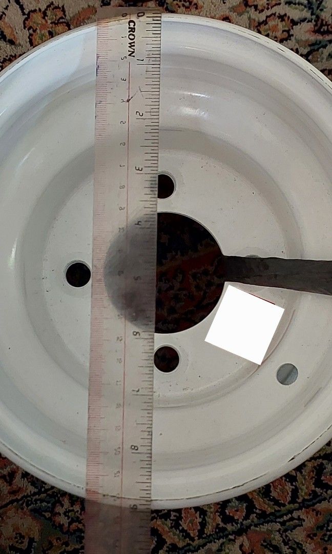 Golf Cart Mags/Rims White 2 pieces, 8 x 9 Inches 2k Each, Sports ...