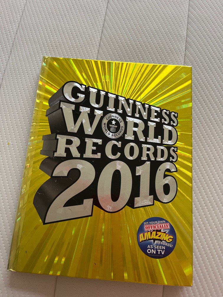 Guinness World Record 2016, Hobbies & Toys, Books & Magazines, Children ...