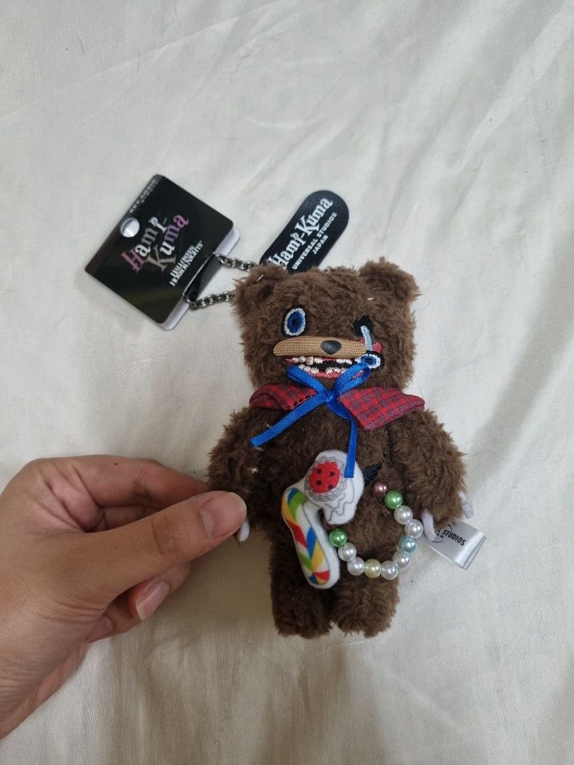 Hami Kuma USJ keychain, Hobbies & Toys, Memorabilia & Collectibles, Fan ...
