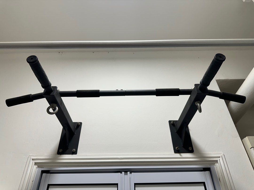 Heavy Duty Wall Mounted pull up chin bar home gym, Sports Equipment ...