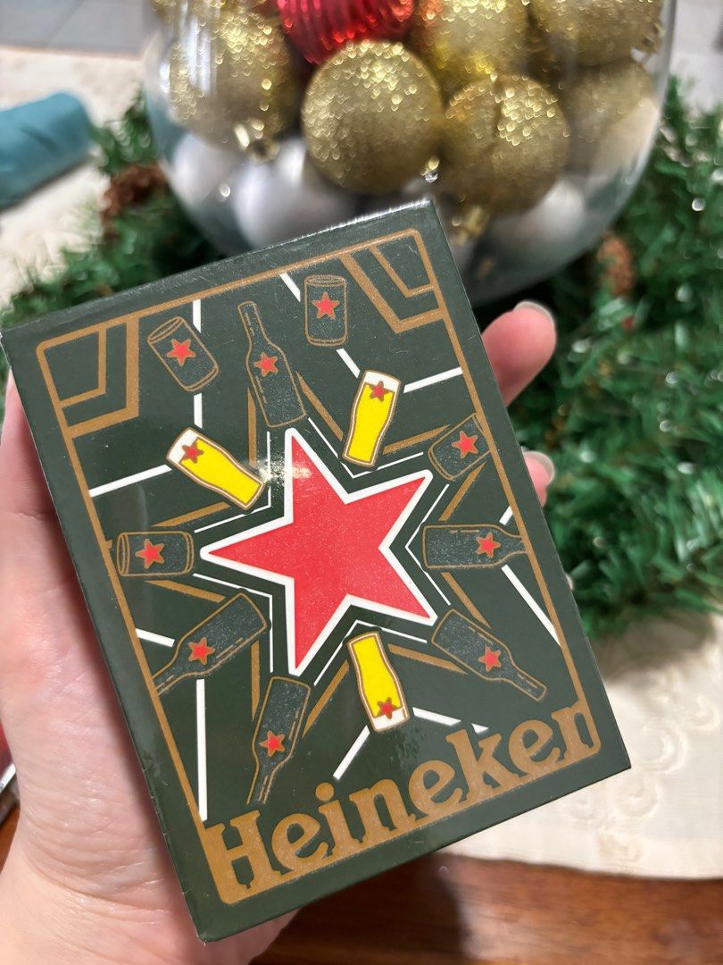 Heineken Poker Cards, Hobbies & Toys, Toys & Games on Carousell
