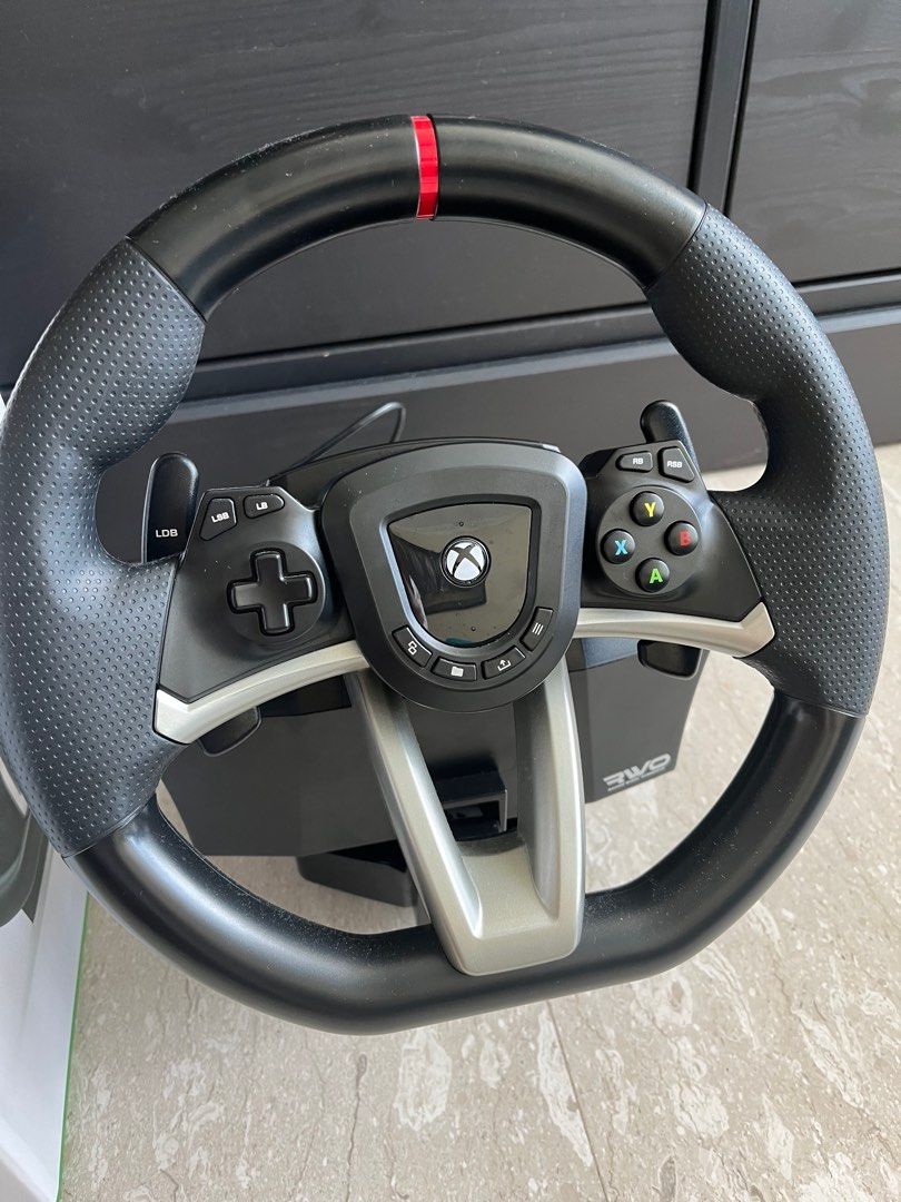 Hori Racing Wheel Overdrive for Xbox, Video Gaming, Gaming Accessories ...