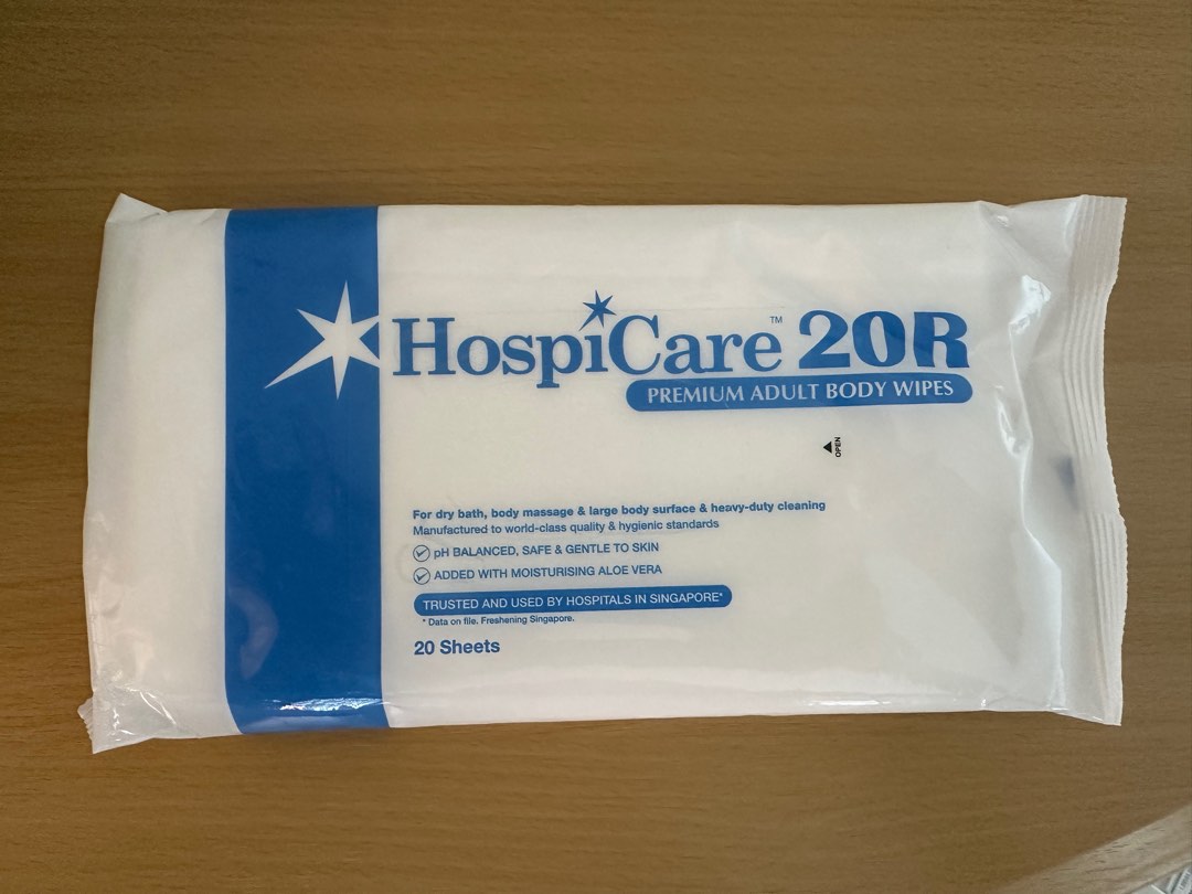 Hospicare body wipes, Health & Nutrition, Assistive & Rehabilatory Aids ...