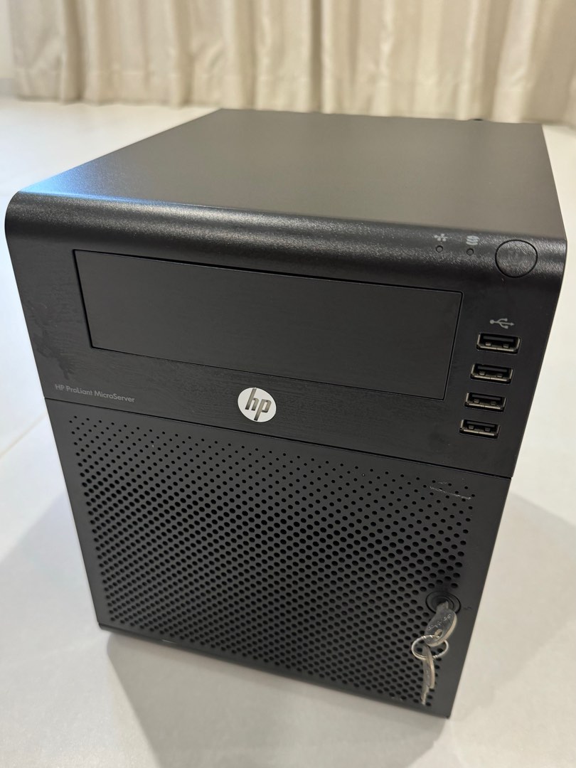 HP MicroServer N40L 12TB (with 4 x 3TB HDD) Perfect for NAS, Computers & Tech, Desktops on Carousell