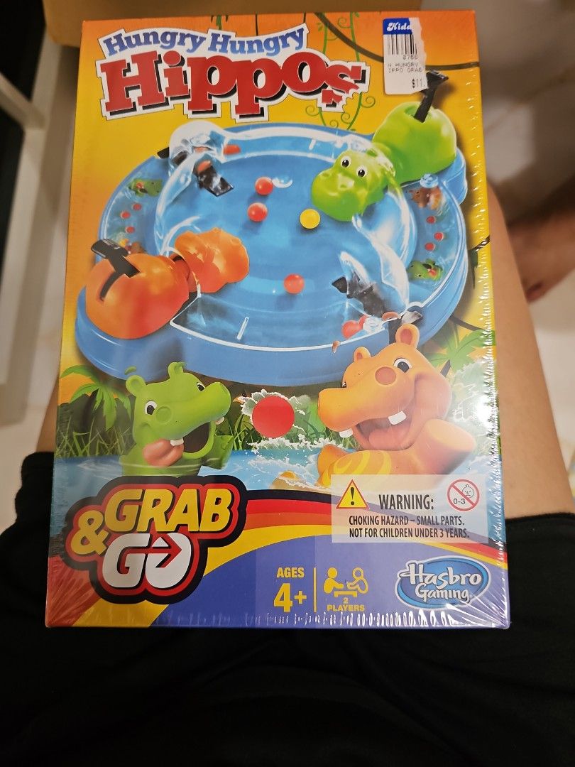 Hungry Hungry Hippos Grab & Go, Hobbies & Toys, Toys & Games on Carousell