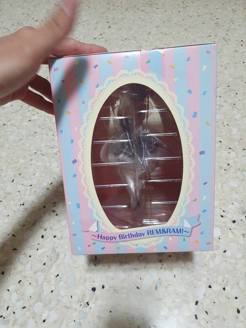 Ichiban Kuji Re Zero Prize A Happy Birthday Rem and Ram Anime Figure ...