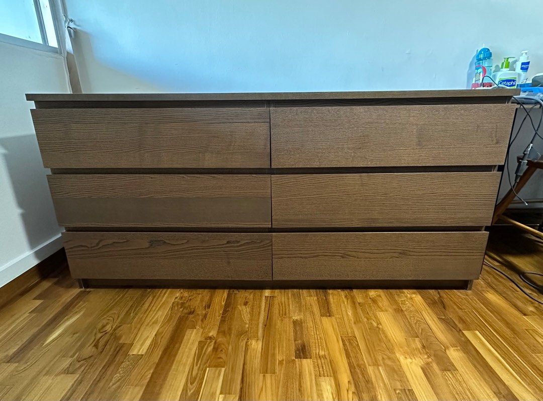 IKEA malm drawers, Furniture & Home Living, Furniture, Shelves ...