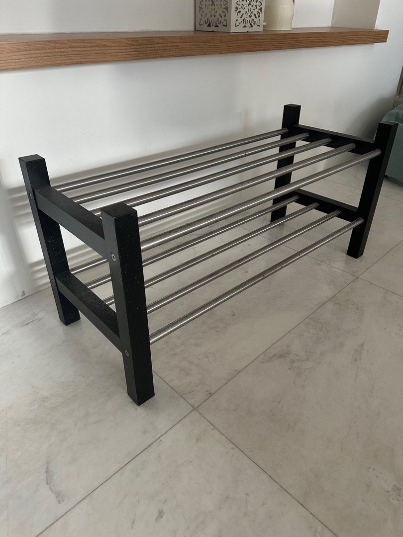 IKEA shoe rack, Furniture & Home Living, Furniture, Shelves, Cabinets ...