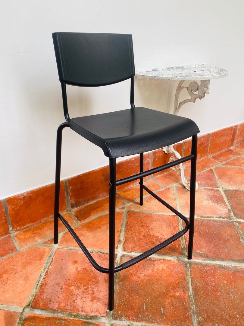 IKEA STIG BAR STOOL, Furniture & Home Living, Furniture, Chairs on ...