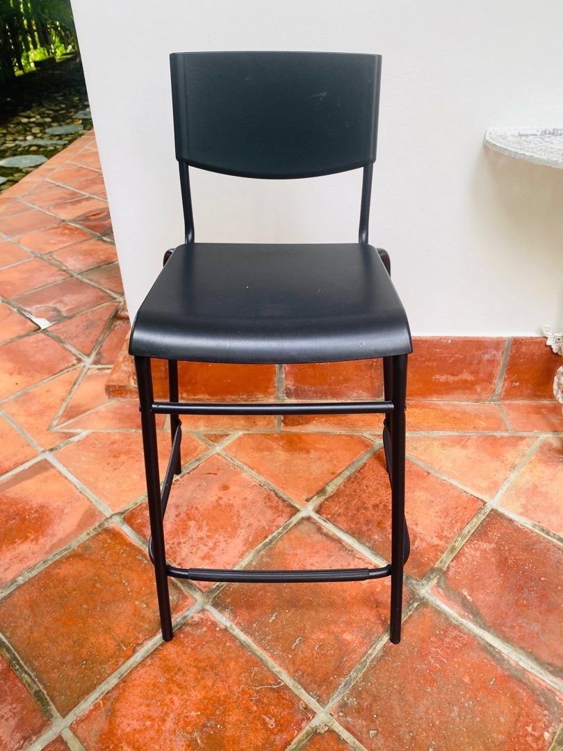 IKEA STIG BAR STOOL, Furniture & Home Living, Furniture, Chairs on ...