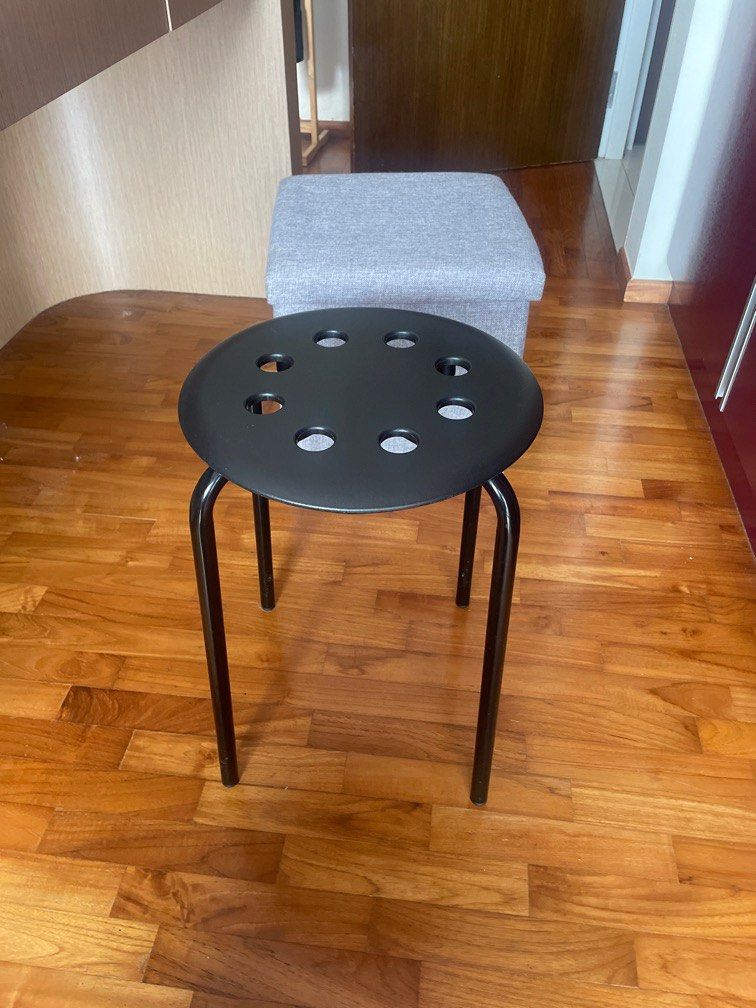 IKEA Stool, Furniture & Home Living, Furniture, Chairs on Carousell