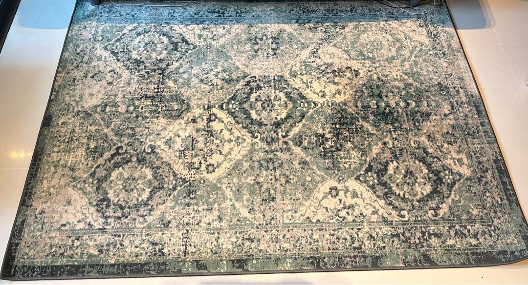 IKEA VONSBAK Rug / Carpet - Vintage Green, Furniture & Home Living ...